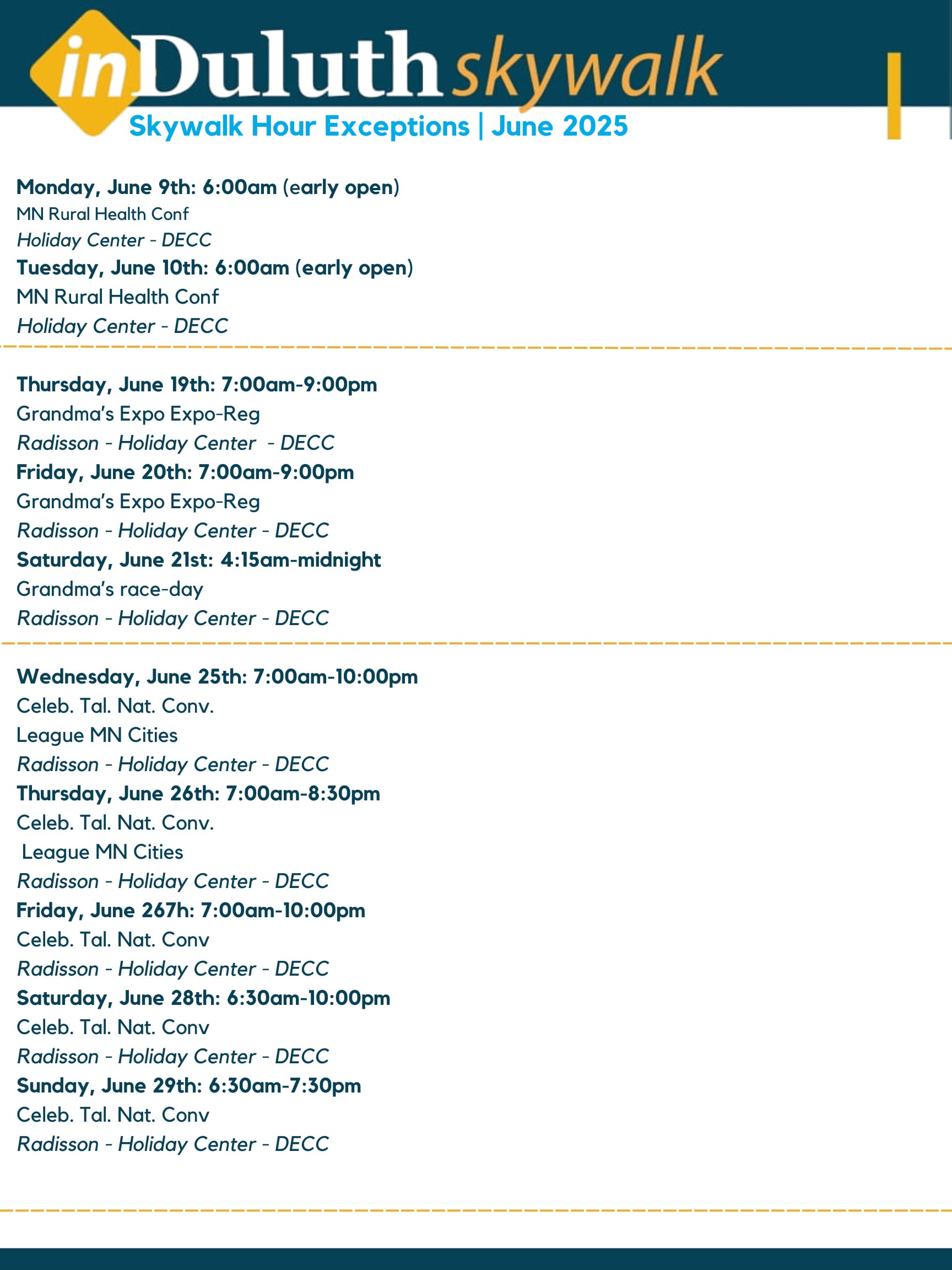 Skywalk - Downtown Duluth